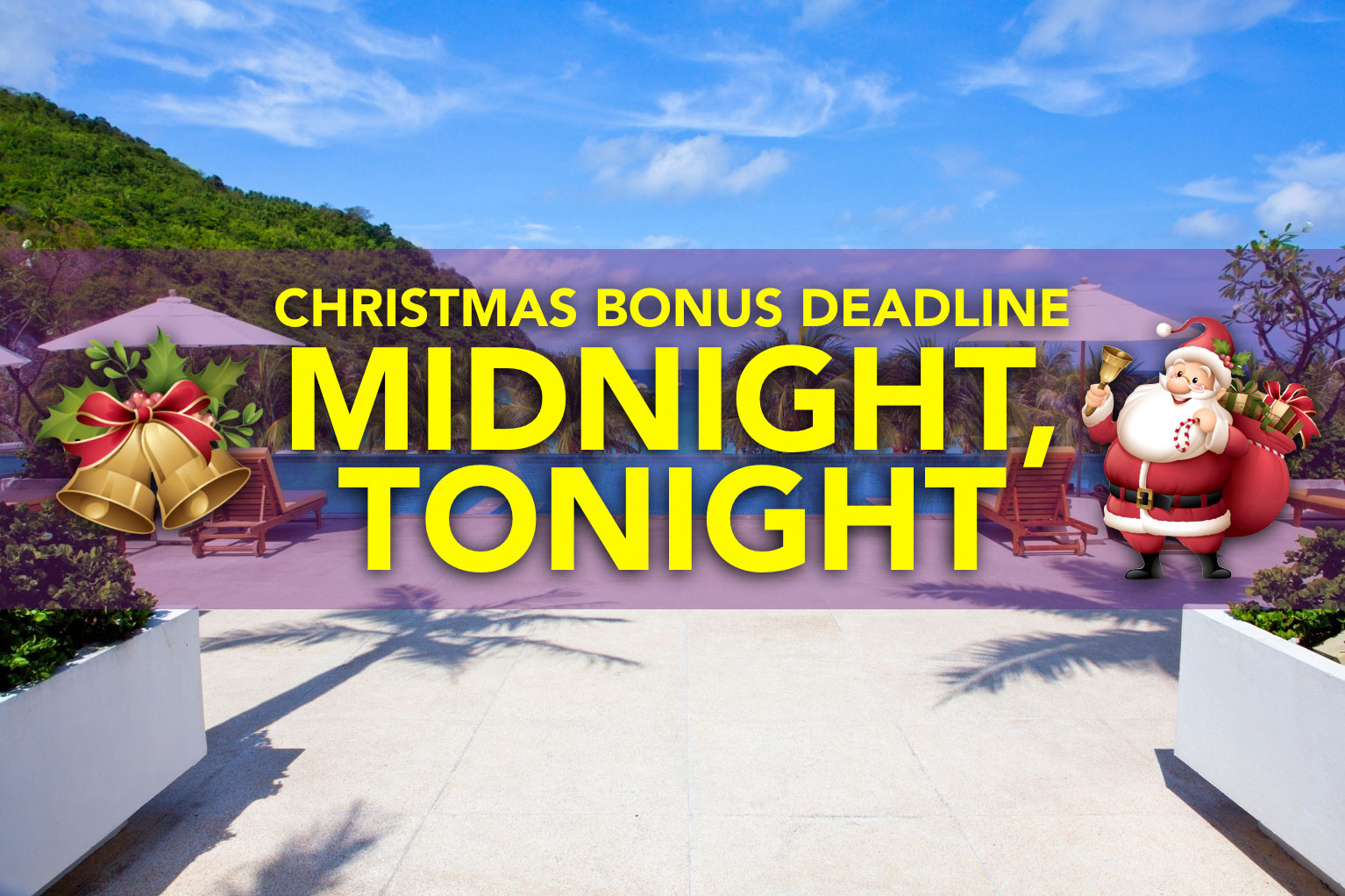 Christmas Bonus Deadline: Midnight, Tonight! Order your VGH Millionaire ...