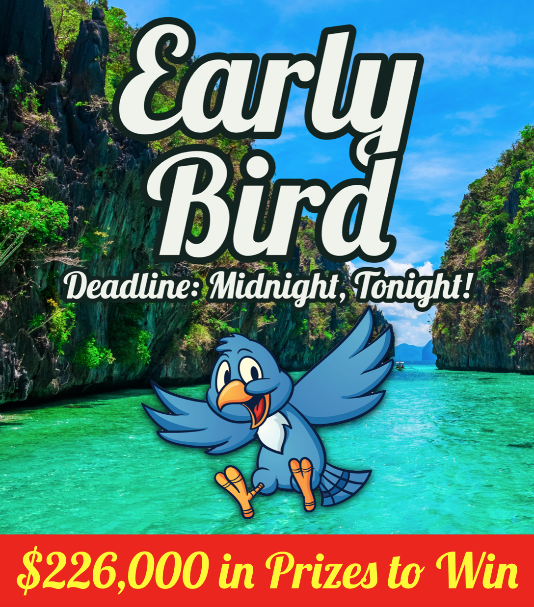 Early Bird Deadline Midnight, Tonight in Mega Million Choices Lottery ...