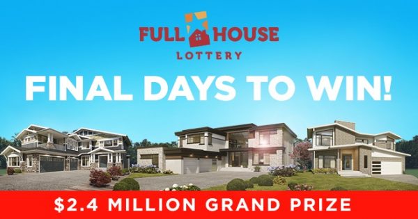 Final Days To Win With Full House Lottery! | The Home Lottery News™