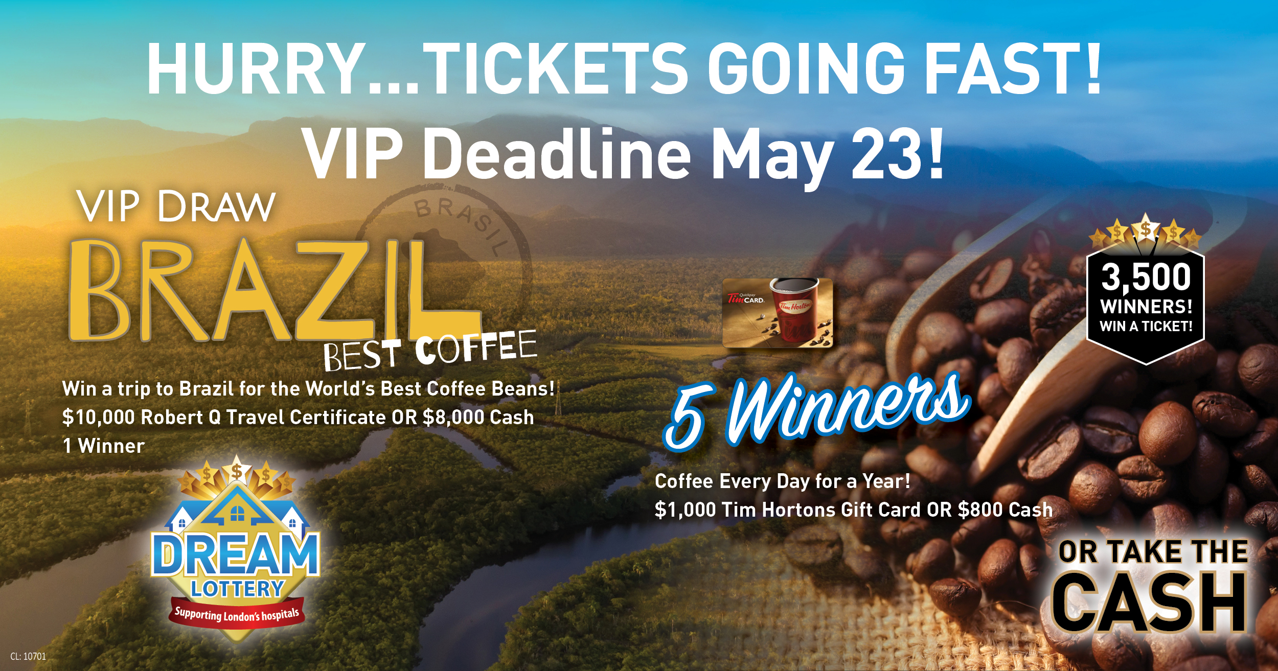 Last Weekend for VIP Deadline … Tickets Going FAST! | The Home Lottery ...