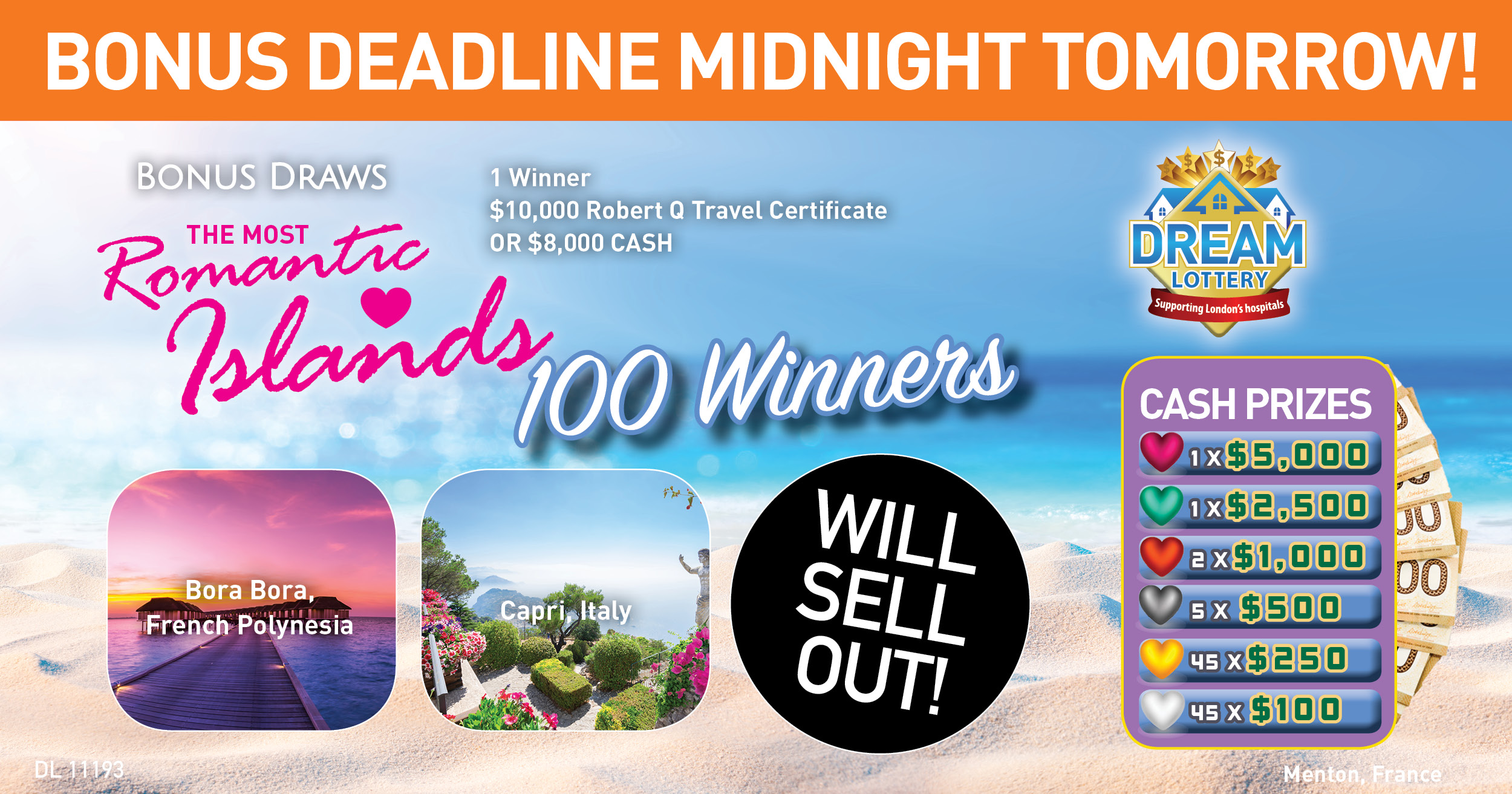 Less Than 48 Hours for Your Chance at Early Rewards in the Dream ...