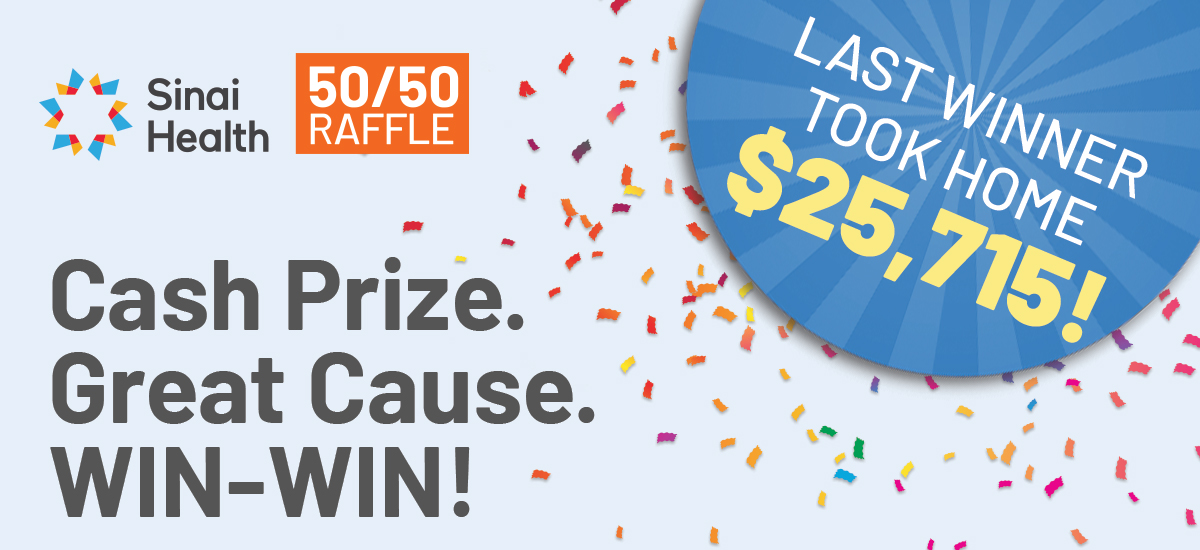 Will you be the next Sinai 50/50 Grand Prize winner? | The Home Lottery ...