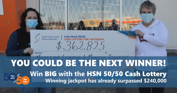 HSN 50/50 Cash Lottery for the North | The Home Lottery News™