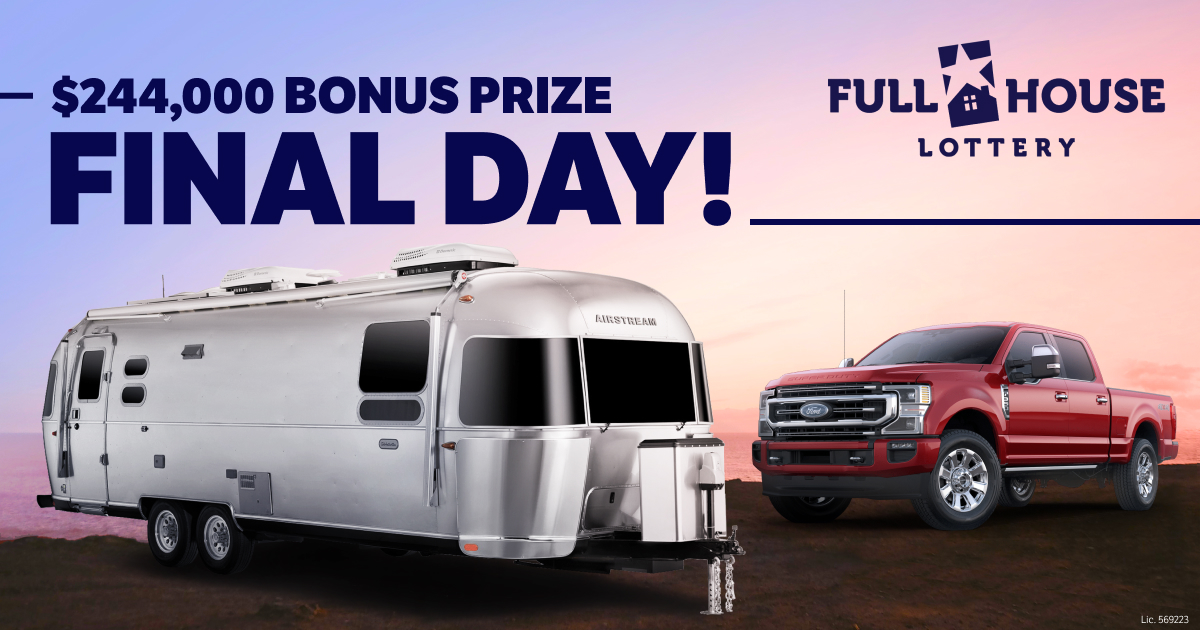 Full House Lottery – Bonus Prize Deadline TODAY! | The Home Lottery News™
