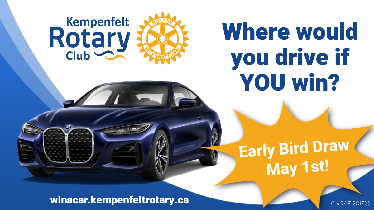 WIN A 2021 BMW 430i xDrive Coupe - Sales now open for Kempenfelt Rotary ...