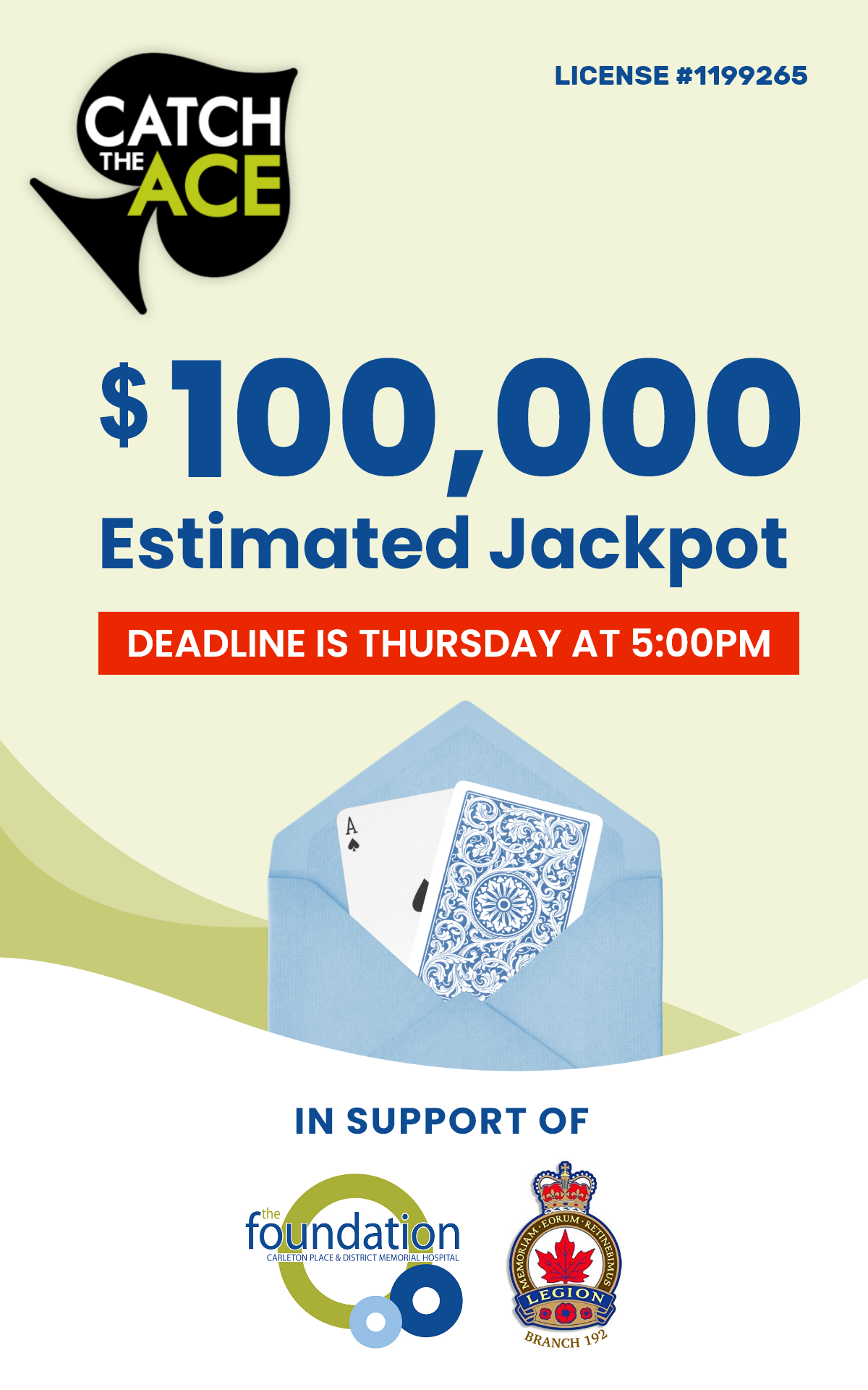 Get Your Tickets! CP Catch The Ace Jackpot Is Expected To Be $100,000 ...