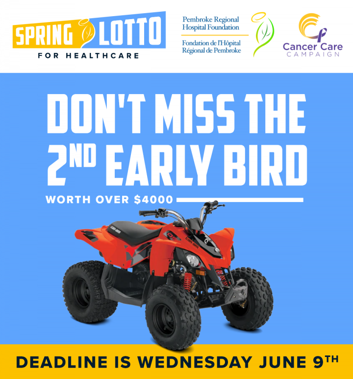 Win a $4K Can-Am ATV + a $40K Pontoon Boat | Get Your Spring Lotto ...