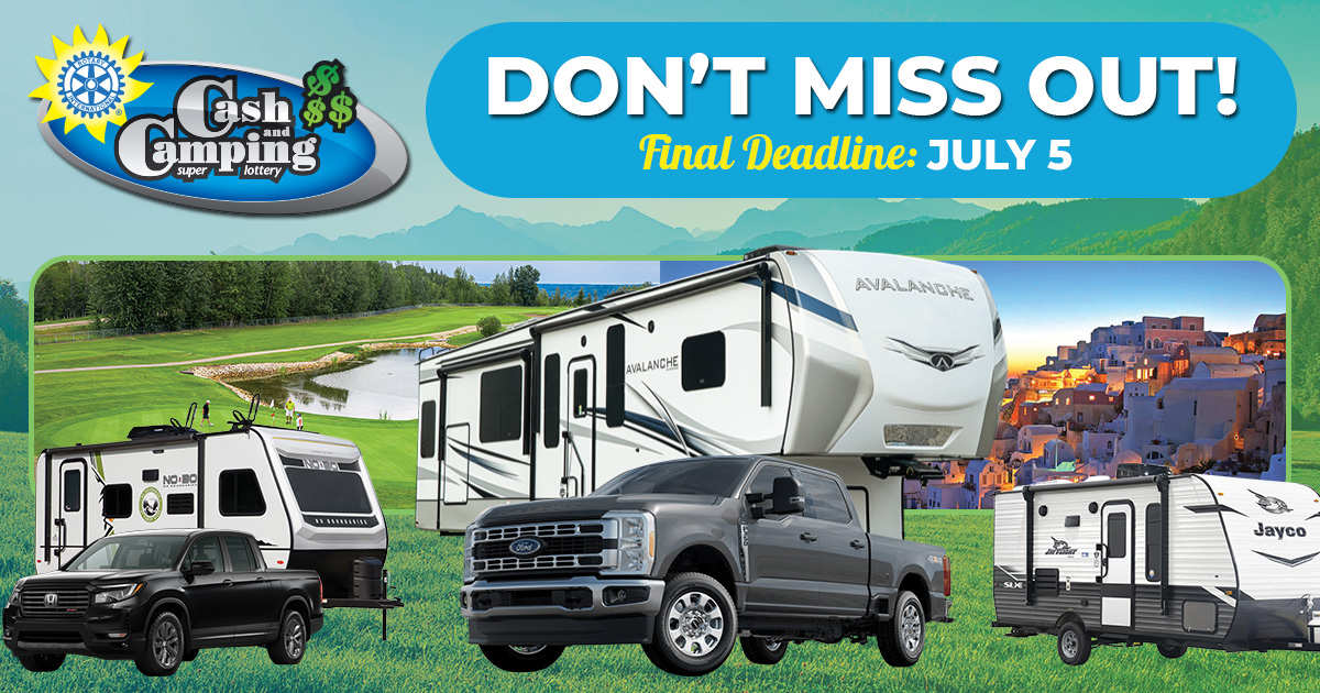 2 weeks left to the Final Cut Off! (Cash and Camping Super Lottery ...