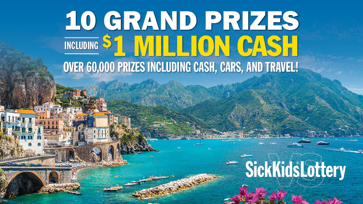The SickKids Lottery Is Back With Ontario’s Best 1 in 2 Odds of Winning ...