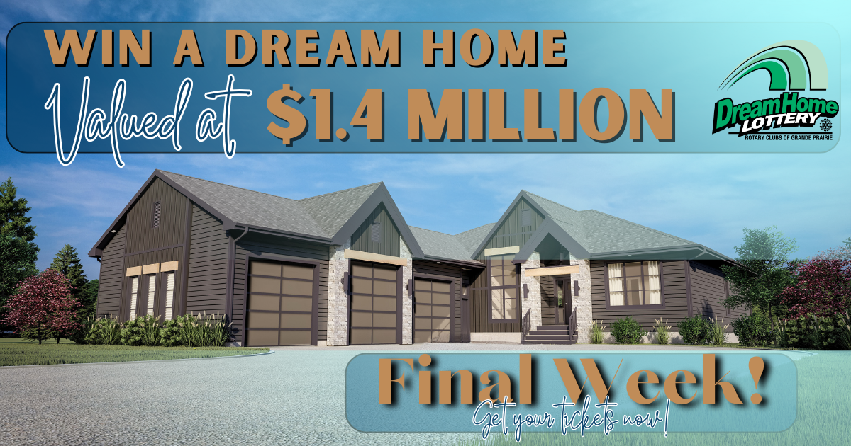 2024 Grande Prairie Rotary Dream Home Lottery