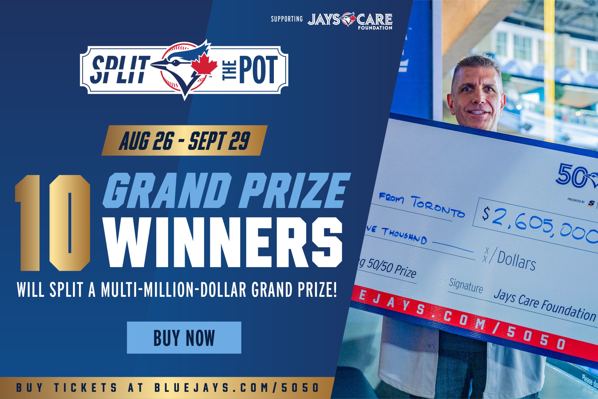 Jays Care Presents: A Multi-Million-Dollar Jackpot & Best Prizes of the ...