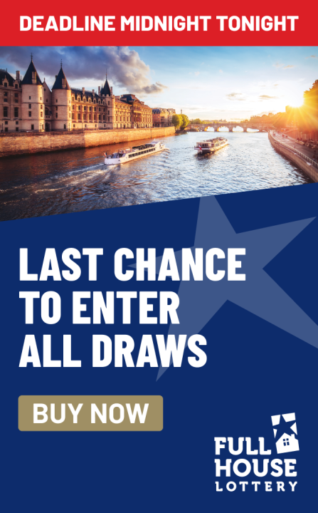 LAST CHANCE to Enter ALL Full House Lottery Draws! | The Home Lottery News™