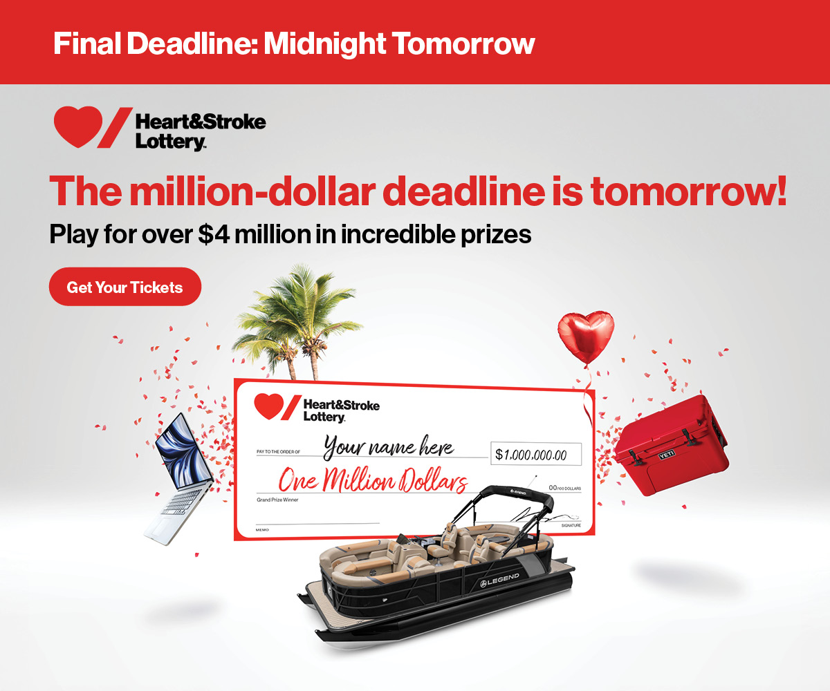 Spring 2024 Heart and Stroke Lottery