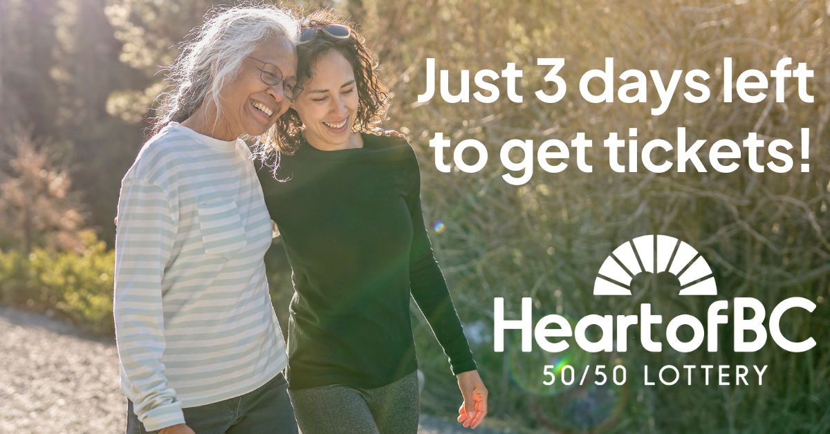 Heart of BC 50/50 Lottery | The Home Lottery News™