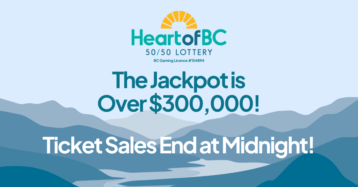 Heart of BC 50/50 Lottery | The Home Lottery News™