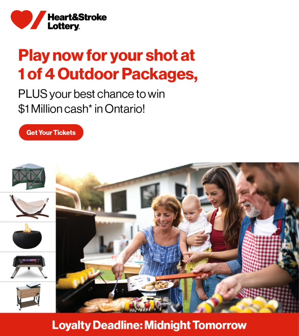 Spring 2025 Heart & Stroke Lottery