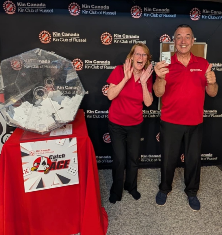 Kin Club of Russell's Catch the Ace: The Jackpot That Builds ...
