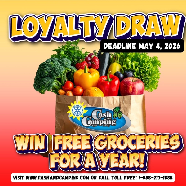 Cash and Camping Lottery: WIN FREE GROCERIES FOR A YEAR! | The Home ...