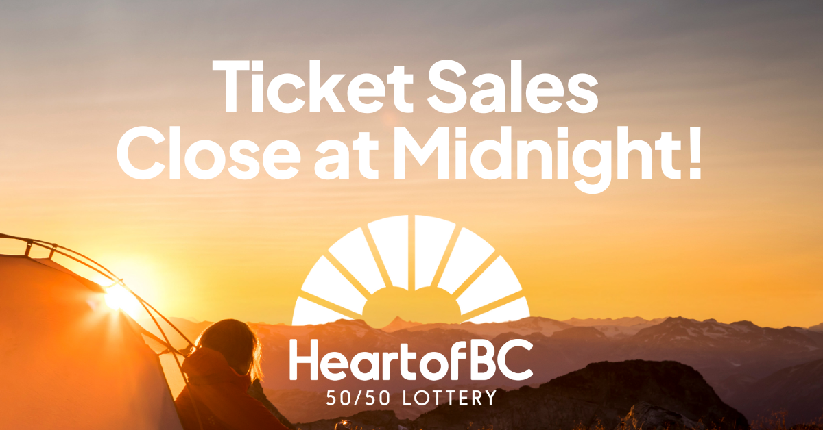 Heart of BC 50/50 Lottery | The Home Lottery News™