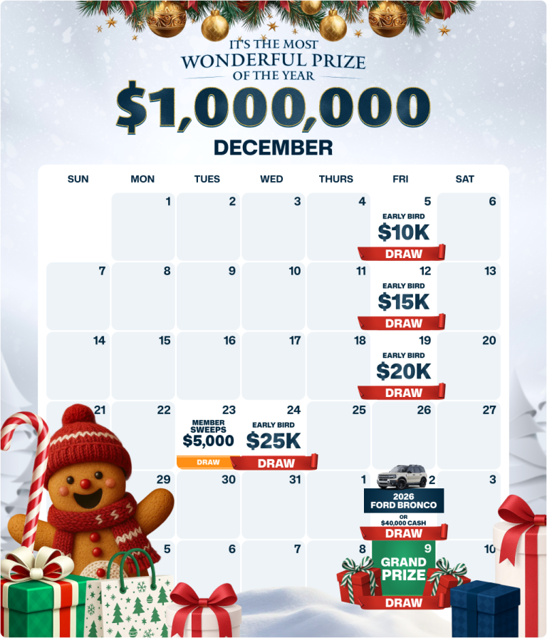 Health Sciences North 50/50 — A guaranteed MILLION DOLLAR Grand Prize ...