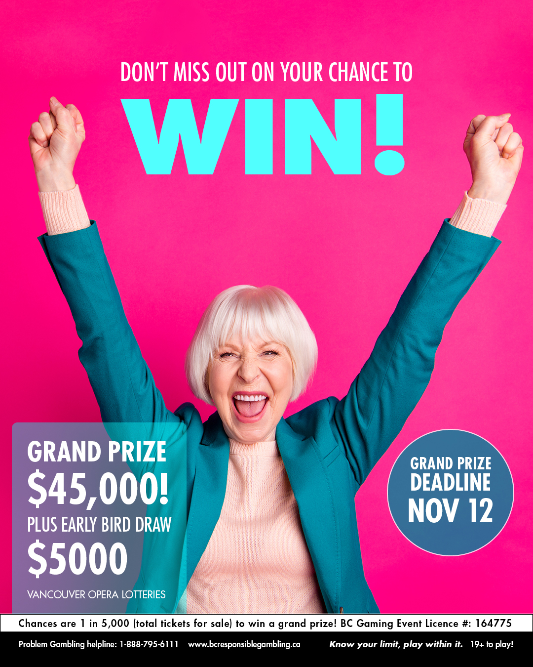 Final Curtain Call – Win $45,000 in the Vancouver Opera Fall Lottery ...