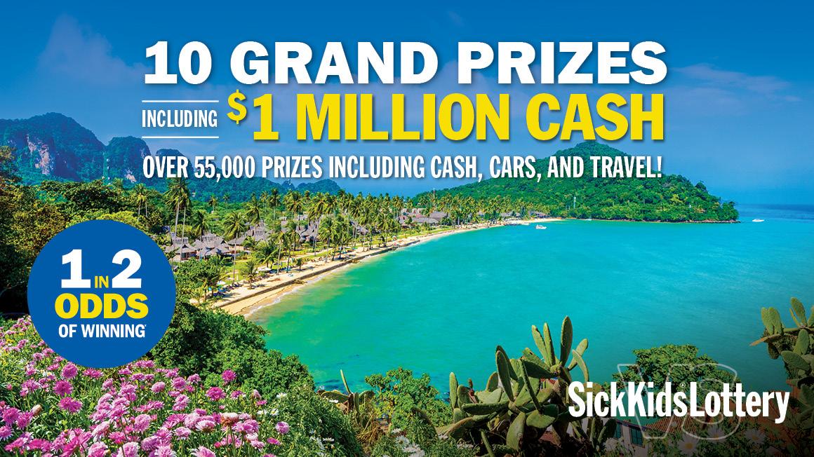 The SickKids Lottery Is Back With Over 55,000 Prizes! | The Home ...