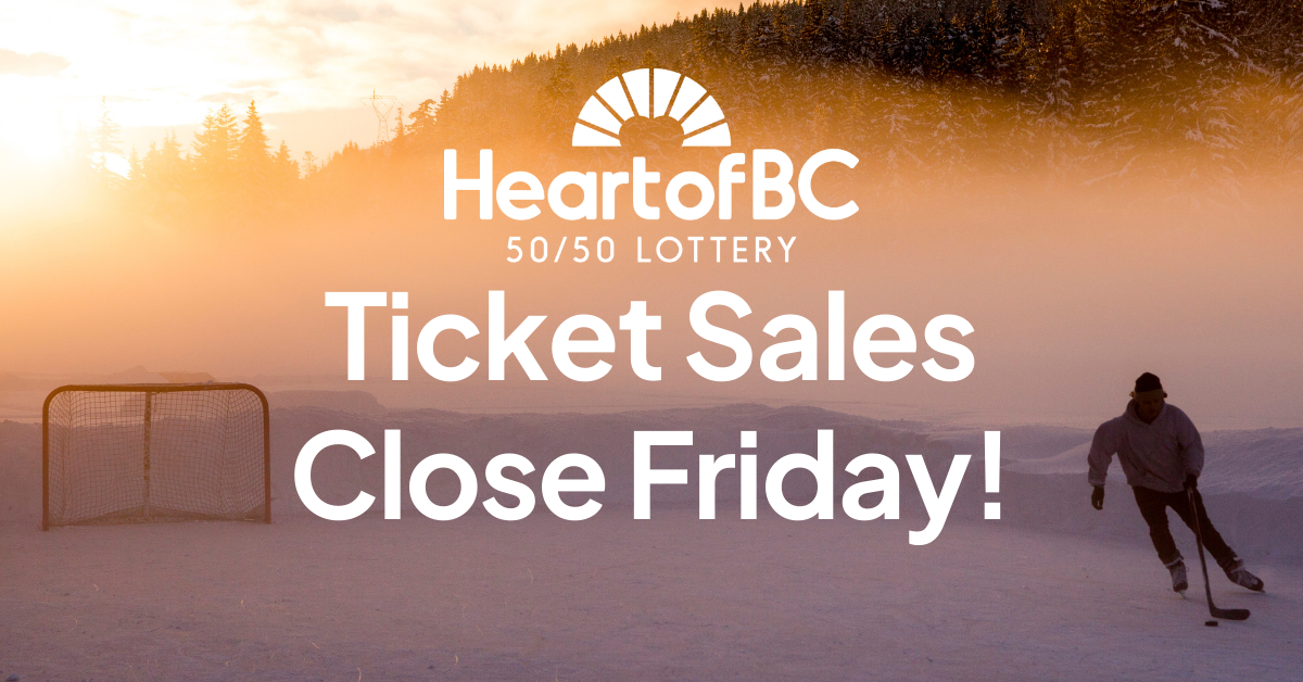 Heart of BC 50/50 Lottery | The Home Lottery News™