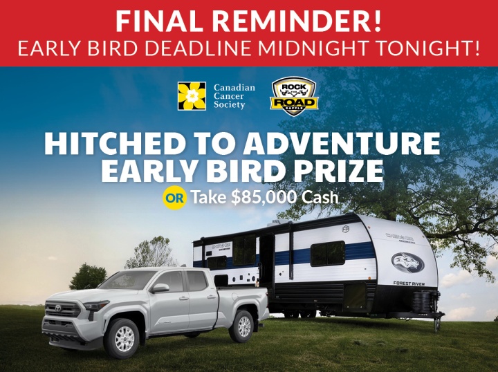 Last Chance! Early Bird Deadline is Midnight TONIGHT in Rock the Road ...