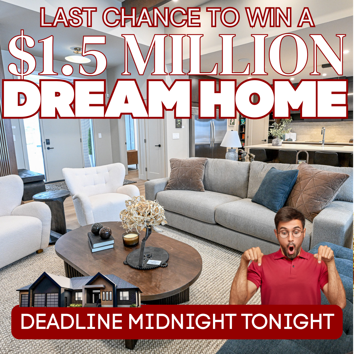 Dream Home Lottery - FINAL TICKET DEADLINE MIDNIGHT! | The Home Lottery ...